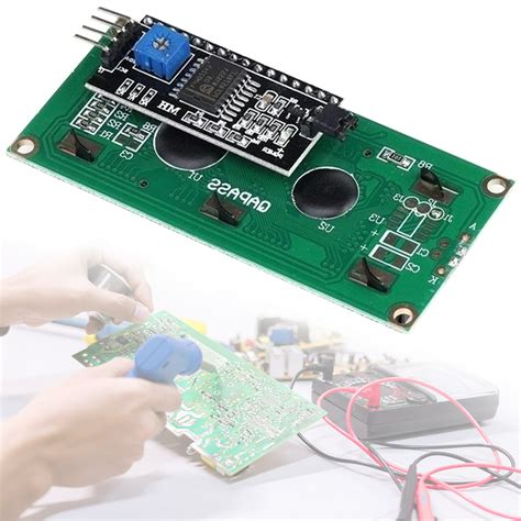 Pantalla Lcd Oled 1602 De 096 Pulgadas Kit De Proyecto Servomotor De Relé Con Pantalla Lcd Oled