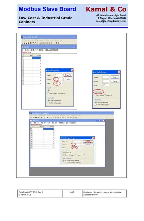 MODBUS RTU DISPLAY At 25999 Piece Digital LED Display In Chennai ID 2856381028033