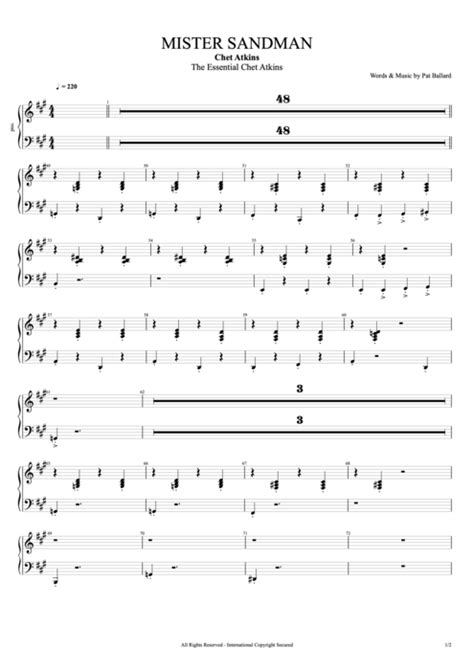 Mr Sandman Guitar Chords Ukulele Cheats Mr Sandman This Is A