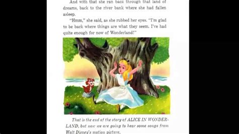 Alice In Wonderland Disney Story Youtube
