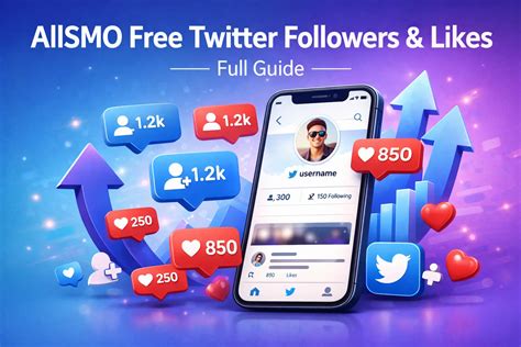 Allsmo Free Twitter Followers And Likes In 2026