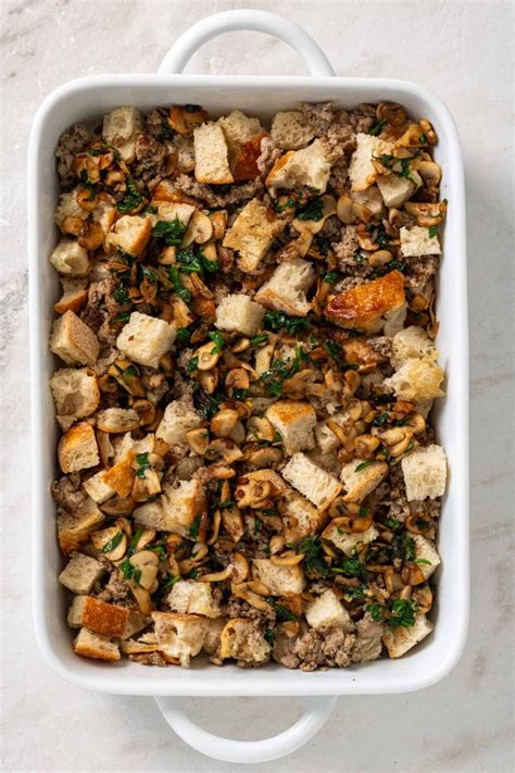 Egg Sausage And Bread Casserole Stephanie Kay Nutrition