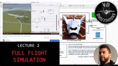 Matlab And Simulink Lecture The Aerospace Blockset Full Flight