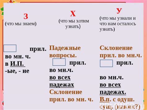 Презентация Склонение имён прилагательных во множественном числе скачать презентации по