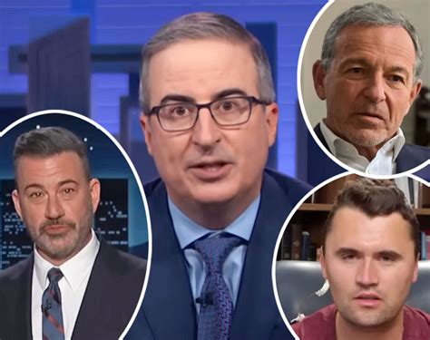 John Oliver Blasts Cowards At Abc And Disney Over Jimmy Kimmel