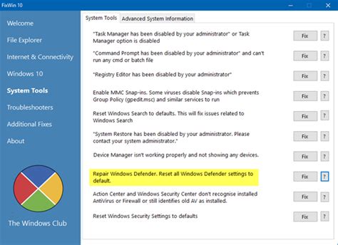Windows Defender Is Turned Off Or Not Working