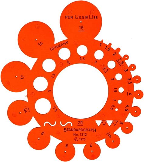 Metric Small Radius Radii Circles Circle Drawing Drafting