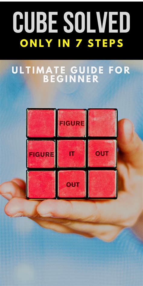 Rubiks Cube Solve In Only 7 Steps Ultimate Guideline For Beginner Rubics Cube Solution
