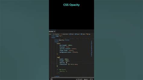 14100 Frontend Concepts Css Opacity Coding Webdevelopment Css Tutorial Shorts Project