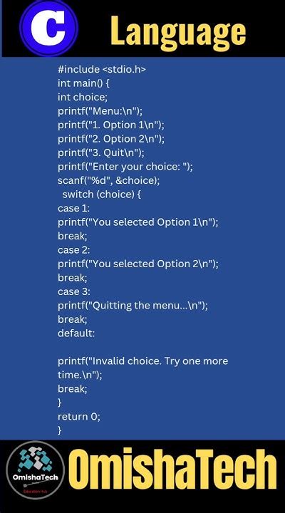 Switch Case Program In C Programming Switchcase Switchcaseprogram Strings Coding
