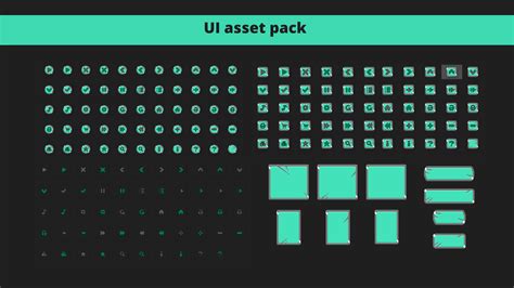 UI Asset Pack PixelArt By BlackBugit