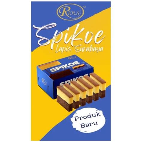 Jual Rious Spikoe Bernardi Roti Lapis Surabaya 200gr Shopee Indonesia