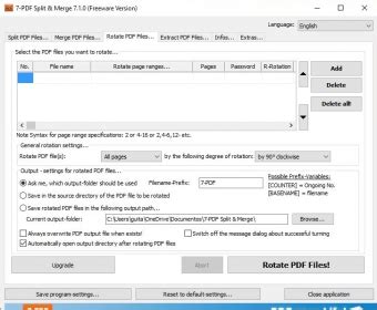 PDF Split Merge Download Free SevenPDFSplitMerge Exe