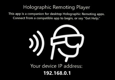 Unity Manual Holographic Emulation