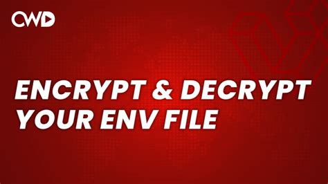 How To Encrypt And Decrypt Your Env File In Laravel — Code With Dary