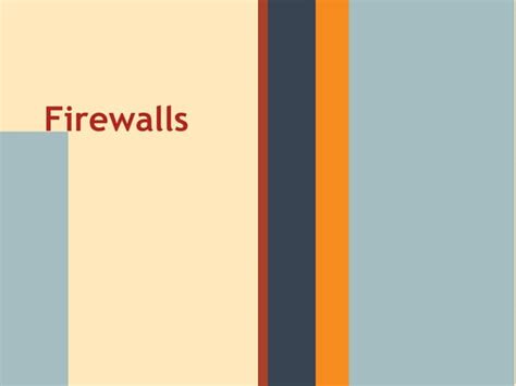 Introduction To Firewall Analytics Interfirewall And Transfirewall Pptx