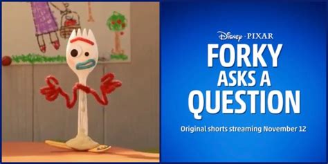 New Trailer Released For Forky Asks A Question Coming To Disney Chip And Company