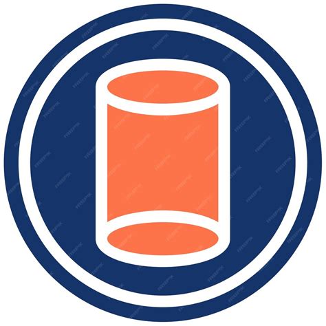 Premium Vector Cylinder Vector Illustration