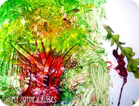 My Oatmeal Kisses Tree Painting