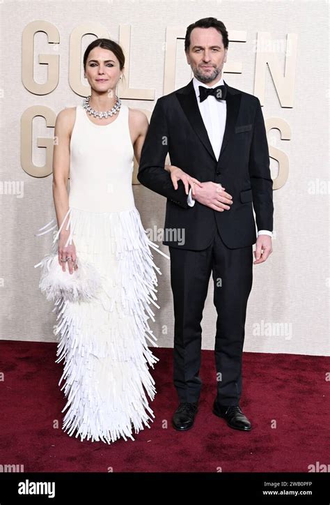 Beverly Hills United States 07th Jan 2024 Keri Russell And Matthew