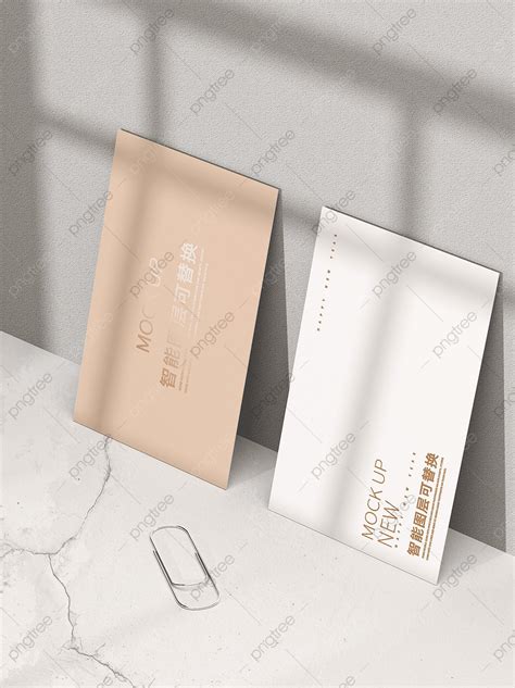 Original 3d Business Card Prototype Template Download On Pngtree