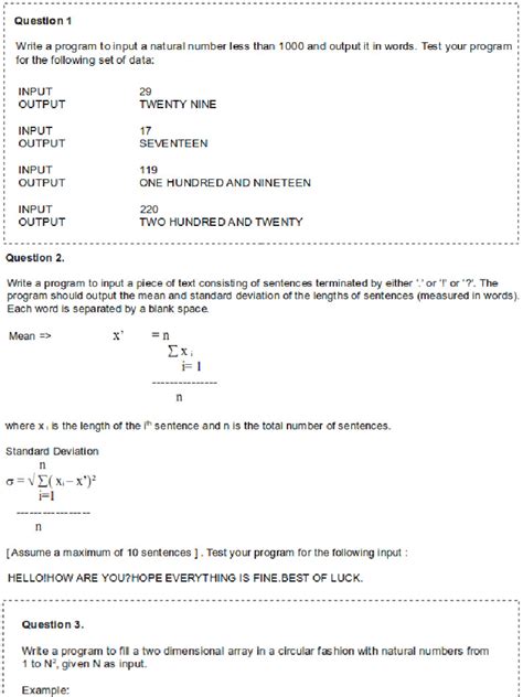 Isc 1998 Computer Science Paper 2 Practical Pdf