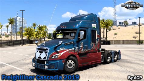 Freightliner Cascadia Nrc Rv Motorhome V16 152x For Ats