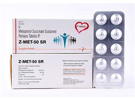 Metoprolol Succinate Sustained Release Tablets Ip At Rs 630 In Mohali Id 6147051