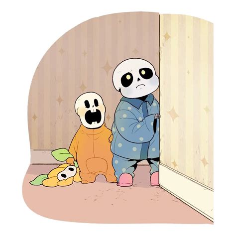 Baby Sans And Papy Undertale Aus Amino