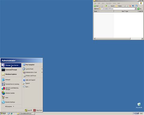 installation de iis 6 php et mysql sous windows serveur 2003