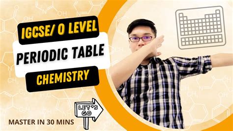 Igcse Chemistry Periodic Table