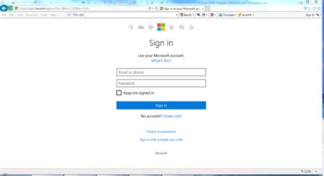 Hotmail Outlook Login Live Sign In Page Different Microsoft Qanda