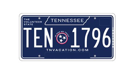 Newly Designed Tennessee License Plates To Be Released