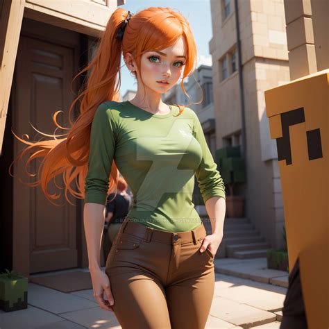 Cute Girl 3d Cartoon Character Kim Possible By Rasooliartworks On