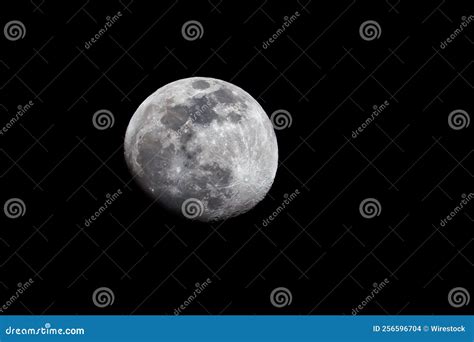 Bright Moon In The Sky During Night Time Stock Illustration Illustration Of Brown Mystery