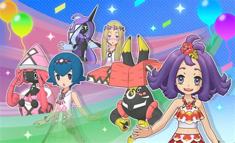 New Triple Feature Pok Fair Scout Featuring Sygna Suit Acerola Tapu Bulu Sygna Suit Lana