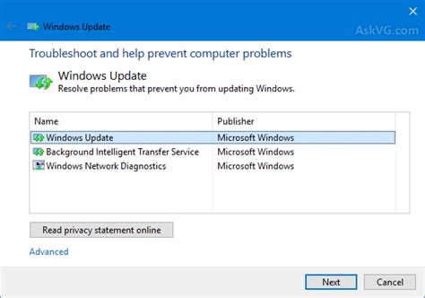 [tip] Use Windows Update Troubleshooter To Fix All Problems Askvg