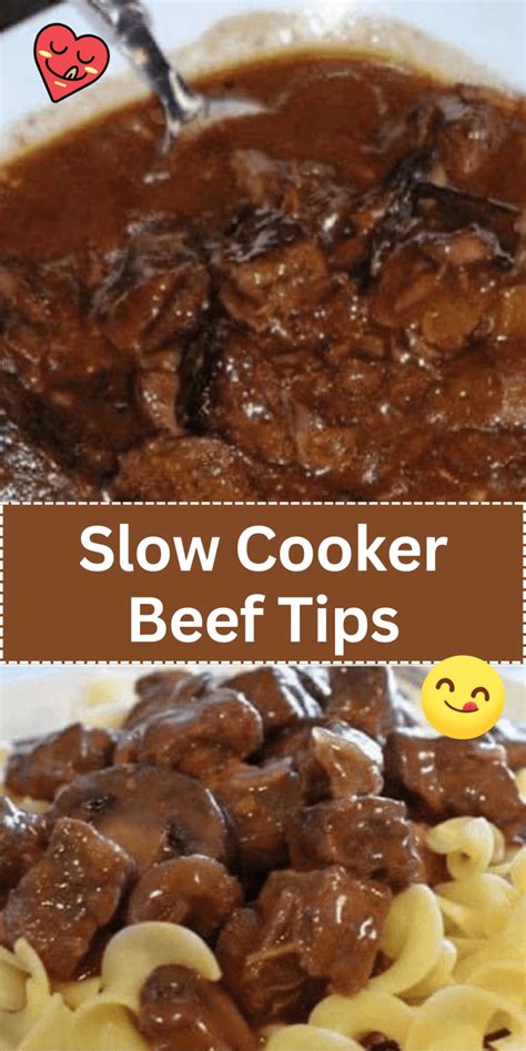 Slow Cooker Beef Tips