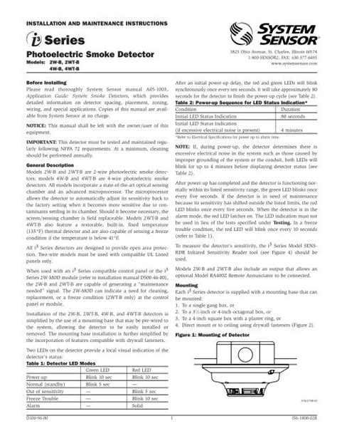 System Sensor I3 Smoke Detector Wiley Systems