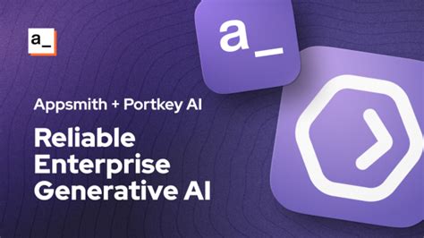 Integrating Generative Ai With Appsmith And Portkey Appsmith