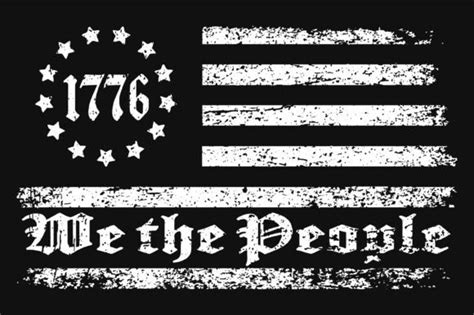 We The People 1776 Usa Flag Design Graphic By Crafts Station · Creative