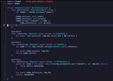 How Can I Make Use Of Vapor And Fluent In Neovim Using Lsp Using Swift Swift Forums