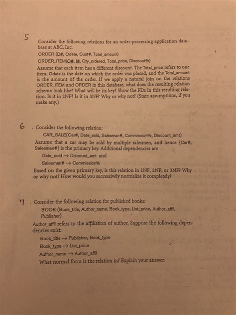 Solved Database Management Systems Is The Class I Am In I Chegg Com