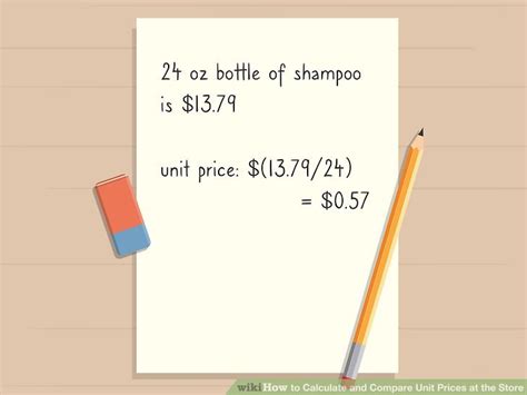 How To Calculate And Compare Unit Prices At The Store 8 Steps