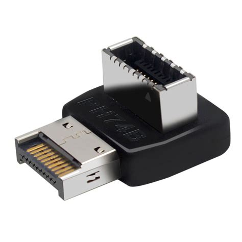 USB 3 1 Type E 90 Degree Converter Motherboard Type C Header Adapter