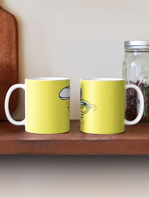 Spongebob Smirk Face Coffee Mug For Sale By Kirkdstevens Redbubble