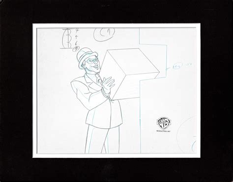 Batman The Animated Series Btas Riddler Production Animation Cel Drawi Charles Scott Gallery