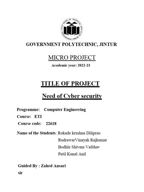 Eti Microproject Download Free Pdf Security Computer Security