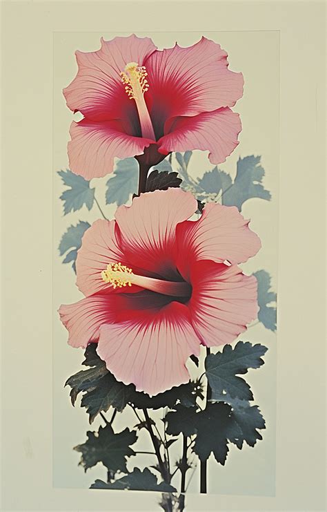 히비스커스 배경 배경 화면 및 일러스트 무료 다운로드 Pngtree