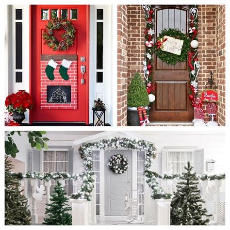 Idee Addobbi Natalizi Per Porta Ingresso A Natale Come Fare Allestire E Decorare